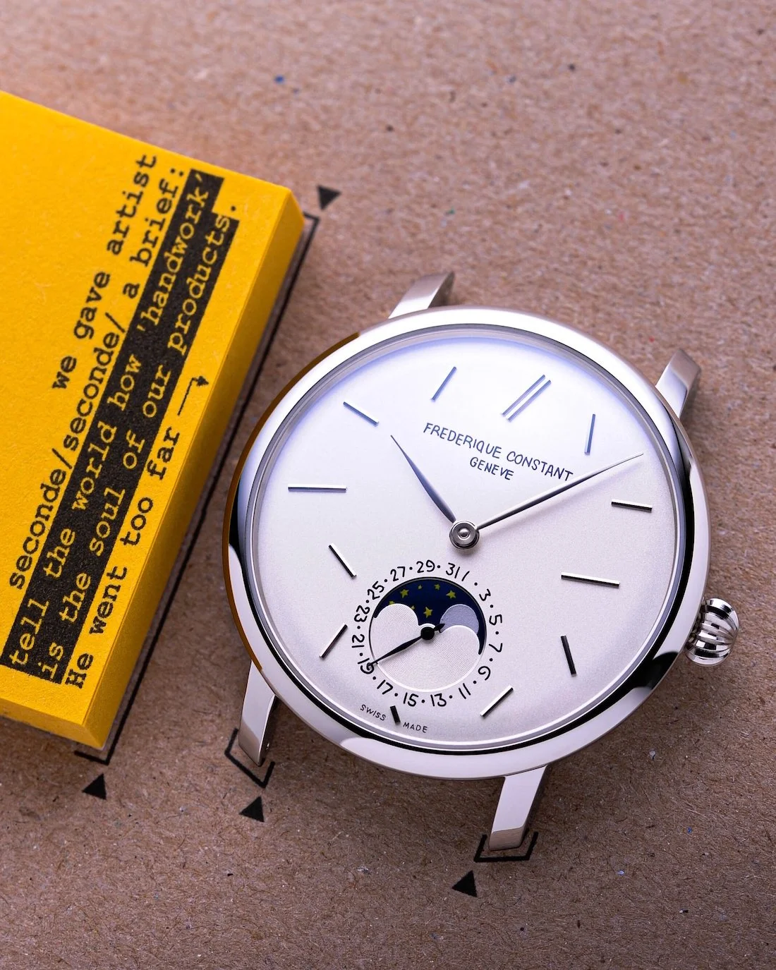 Introducing: Frederique Constant X Seconde/Seconde/ Slimline Moonphase ...