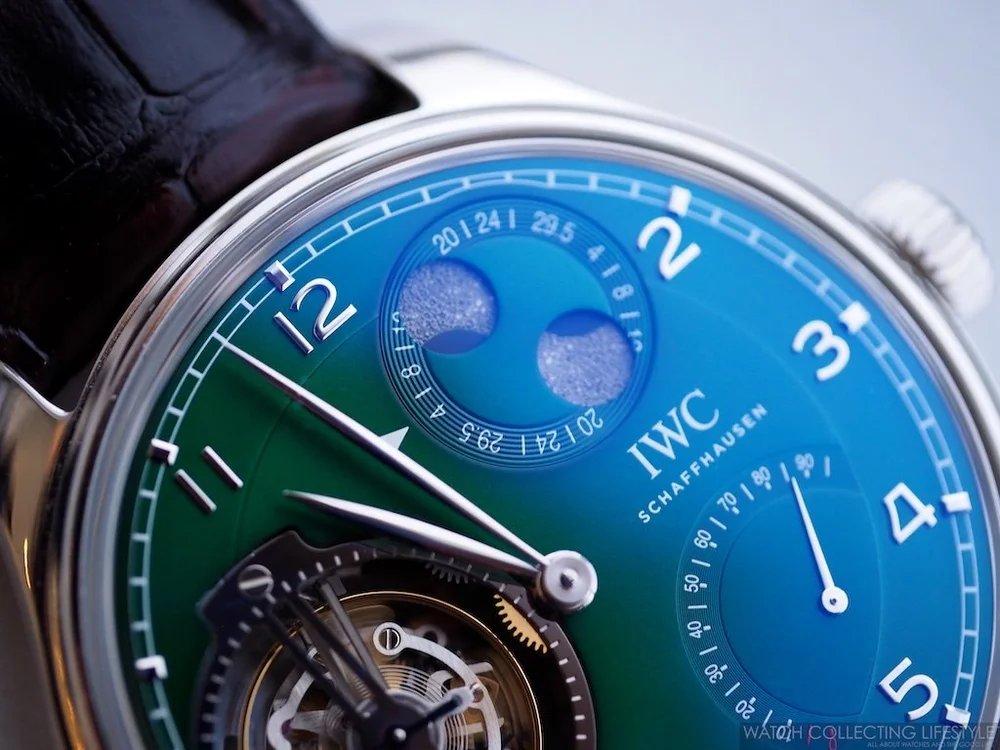 Rare Bird: IWC Portugieser Constant Force Tourbillon Edition Green ...