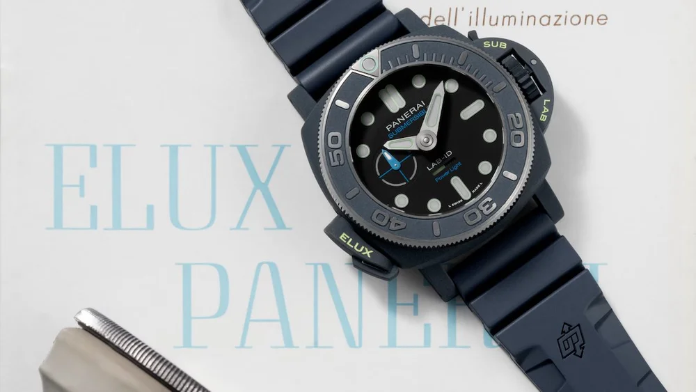 Introducing: Panerai Submersible Elux LAB-ID PAM01800 Limited Edition ...