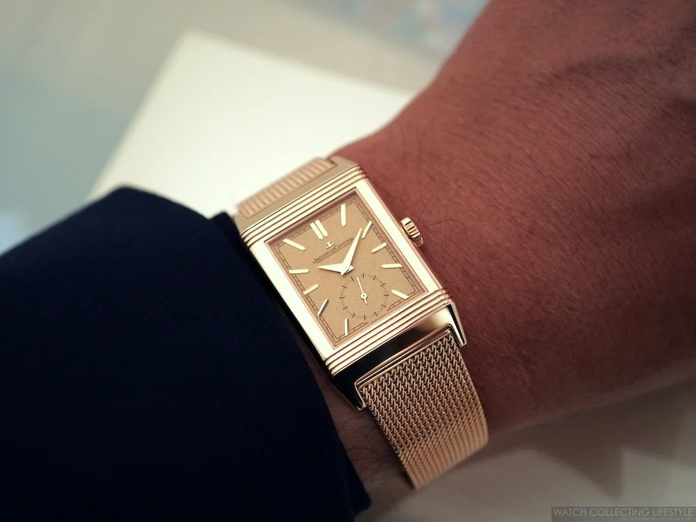 W&W 2025: Jaeger-LeCoultre Reverso Tribute Monoface Small Seconds 'Or ...
