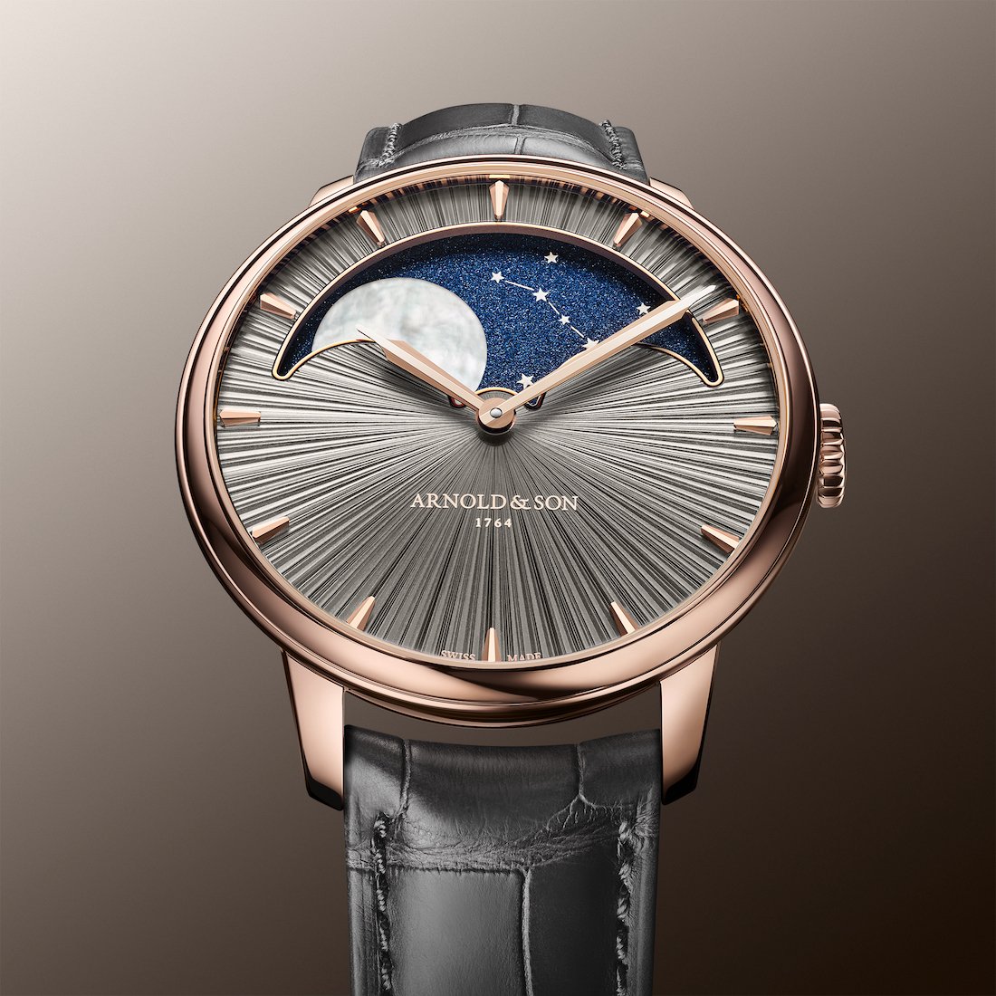 Introducing: Arnold & Son Perpetual Moon 41.5 Cliff Grey Edition ...