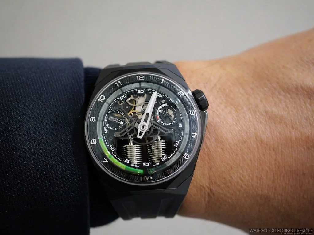 W&W 2025: HYT S1 Titanium DLC Green and S1 Titanium DLC Blue (Live ...