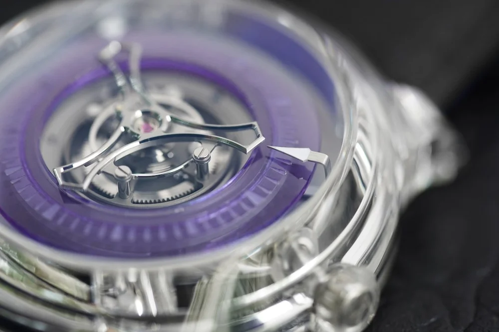 Introducing: ArtyA Purity Wavy Central Tourbillon Purple 40. Equipped ...