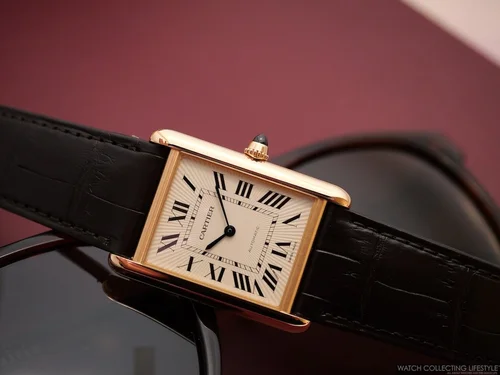 W&W 2025: Cartier Tank Louis Cartier Automatic Watch (Live Photos ...