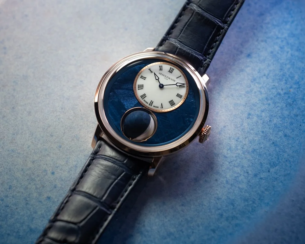 Introducing: Arnold & Son Luna Magna Red Gold Meteorite — WATCH ...
