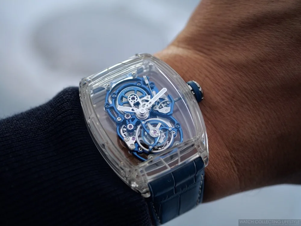 Insider: CVSTOS Tourbillon 8 Sapphire. A Vertical Figure-8 Calibre ...