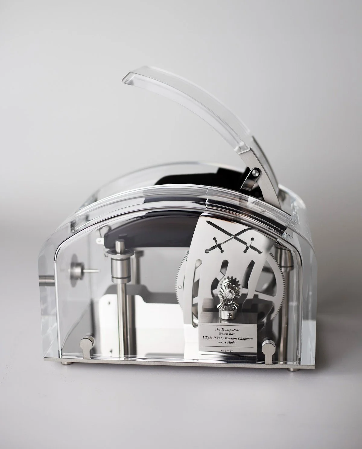 Introducing: L’Epée 1839 Transparent Watch Box. A Ten Thousand Dollar One-Watch Acrylic ...