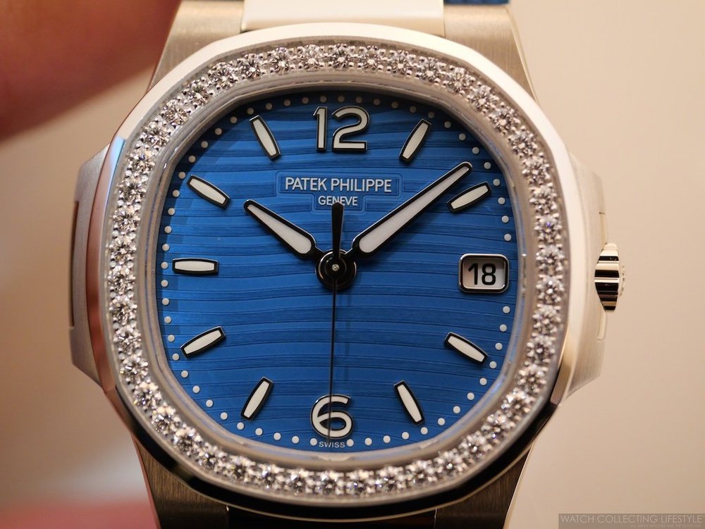 W&W 2025: Patek Philippe Ladies Nautilus 7010G and 7010/1G Azure Blue ...