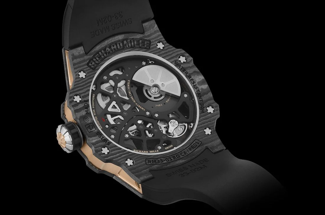 Introducing: Richard Mille RM 33-03 in Grade 5 Titanium or Carbon TPT ...