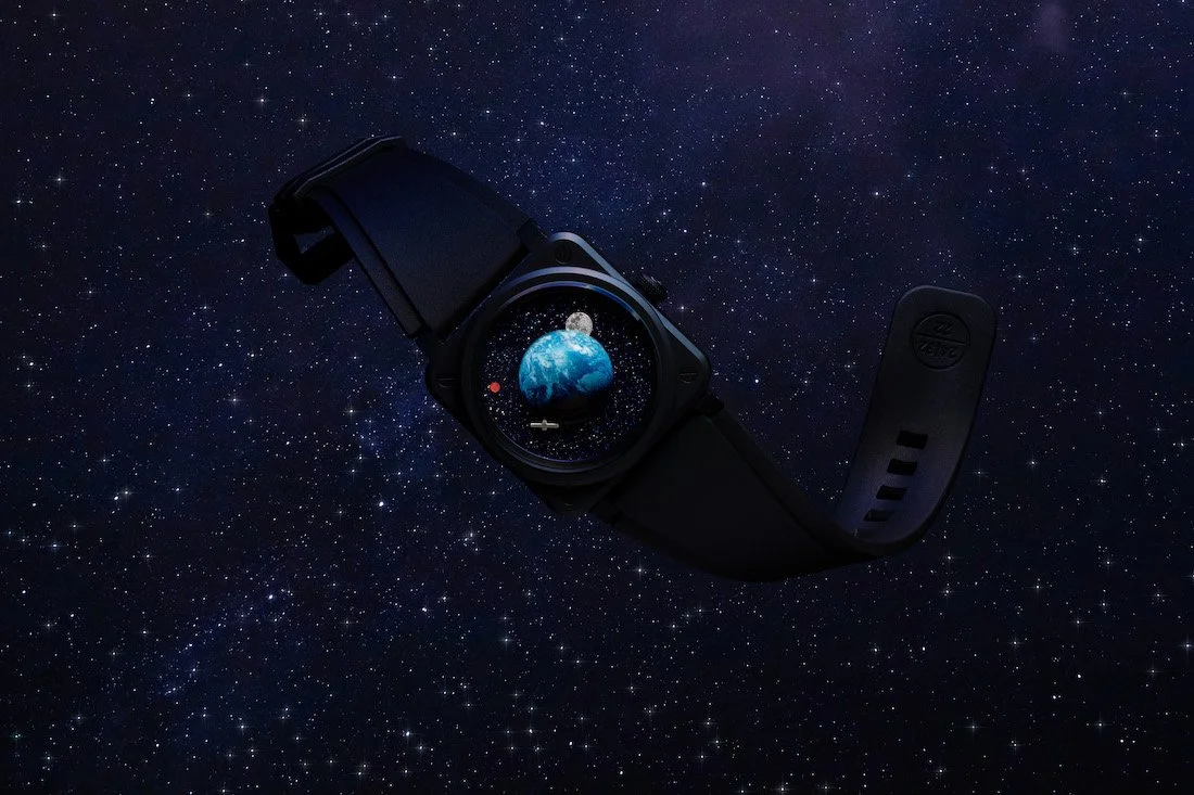 Introducing: Bell & Ross BR-03 Astro. The Moon, Earth, and Mars on a ...