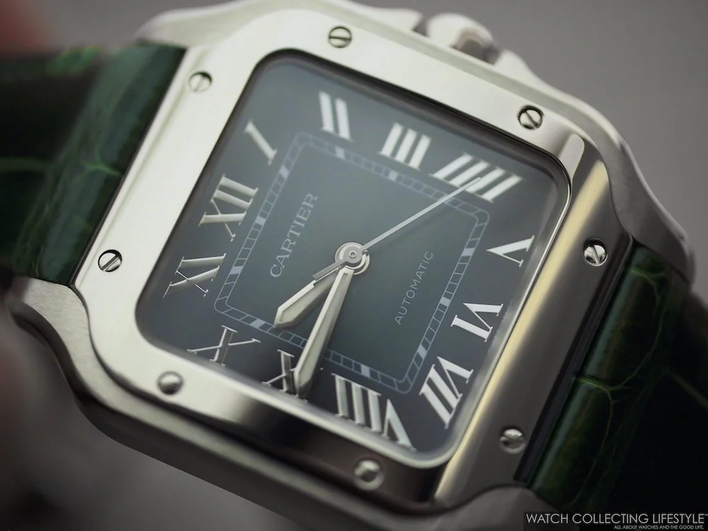 W&W 2023: Santos de Cartier Green Dial — WATCH COLLECTING LIFESTYLE