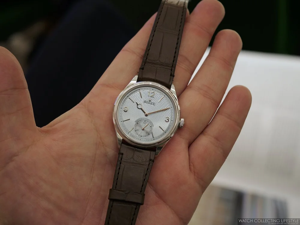 W&W 2024: Rolex Perpetual 1908 Platinum Ice Blue Guilloché Dial — WATCH ...