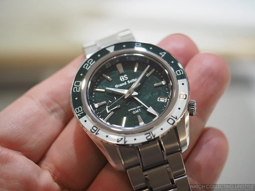 W&W 2023: Grand Seiko Spring Drive GMT Triple Time Zone SBGE295 (Live Pics) — WATCH COLLECTING ...