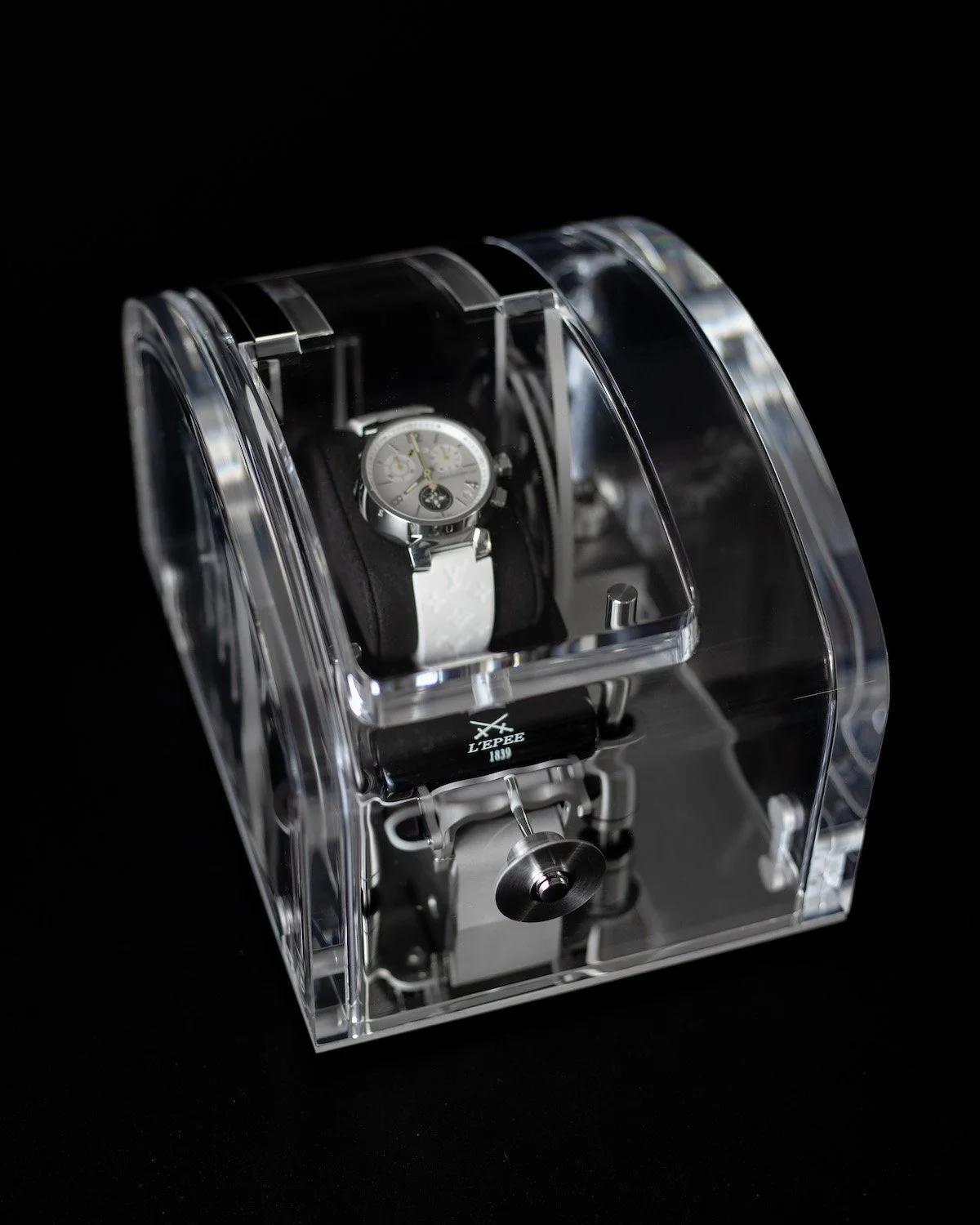 Introducing: L’Epée 1839 Transparent Watch Box. A Ten Thousand Dollar One-Watch Acrylic ...