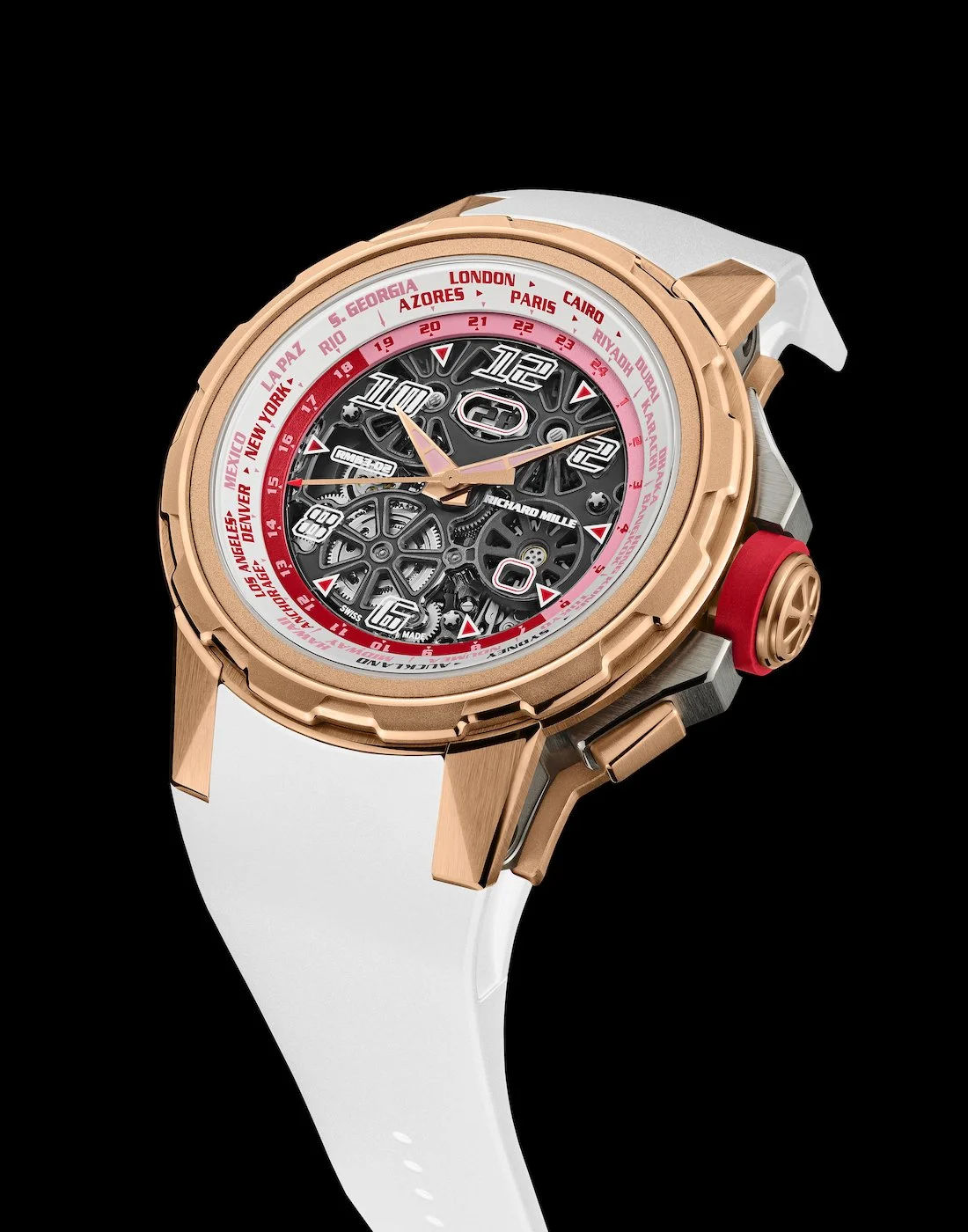 Introducing: Richard Mille RM 63-02 Automatic Worldtimer 5N Red Gold ...