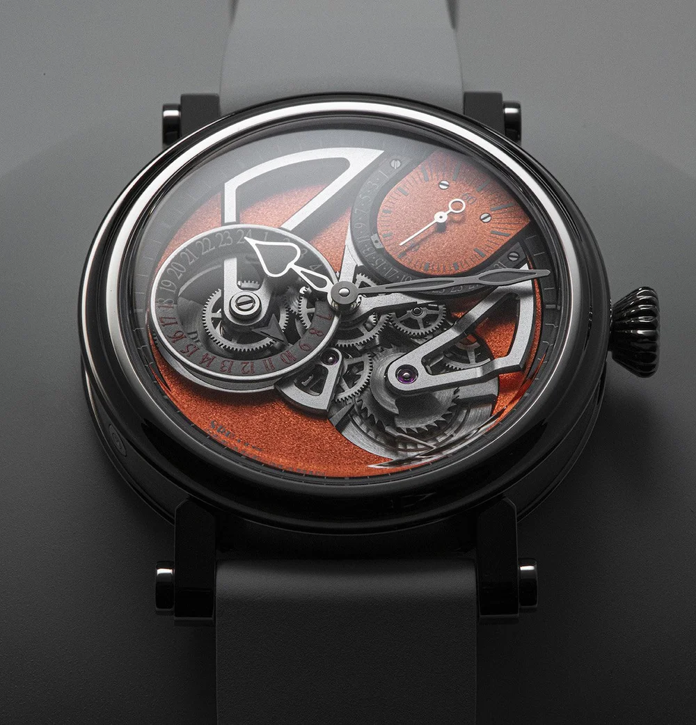 Introducing: Speake-Marin Openworked Dual Time Terracotta — WATCH ...