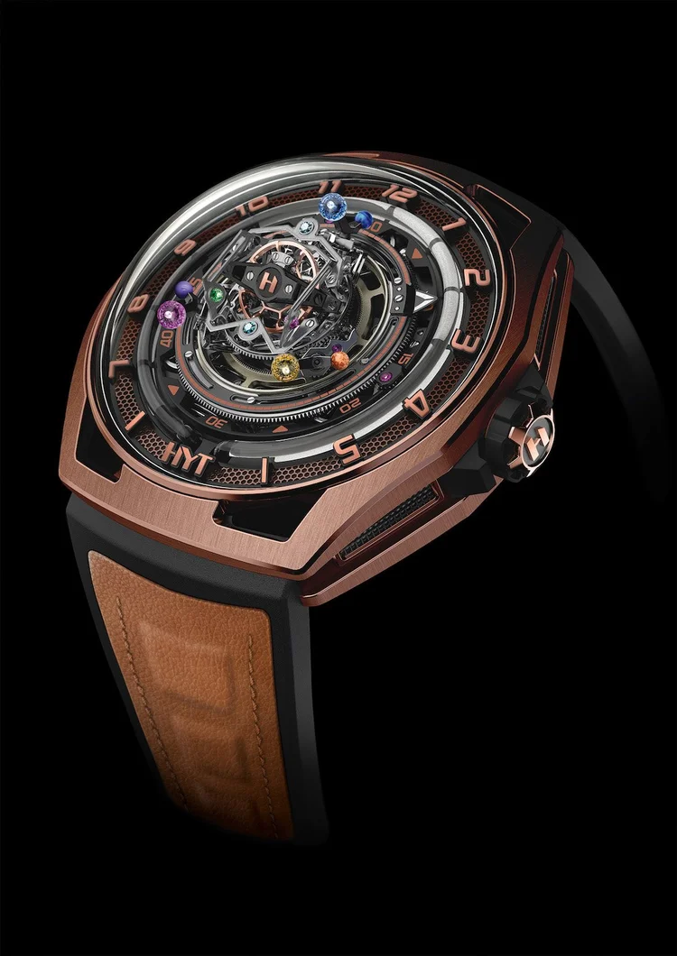 Introducing: HYT Conical Tourbillon Infinity Sapphires Limited Edition ...