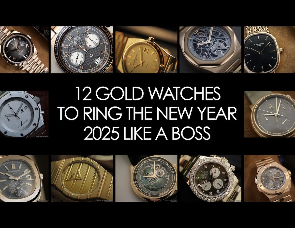 From the Editor: 12 Gold Watches to Ring the New Year 2025 Like a Boss ...