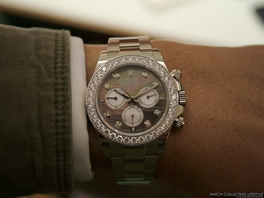 Insider: Rolex Cosmograph Daytona Gem-Set Bezel ref. 126579RBR. A ...