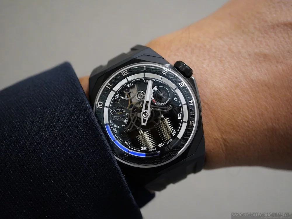 W&W 2025: HYT S1 Titanium DLC Green and S1 Titanium DLC Blue (Live ...
