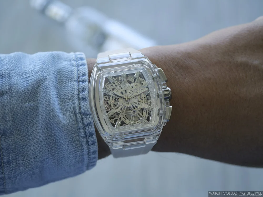 Insider: CVSTOS Metropolitan Chronograph Sapphire Rhodium. A 50-piece ...