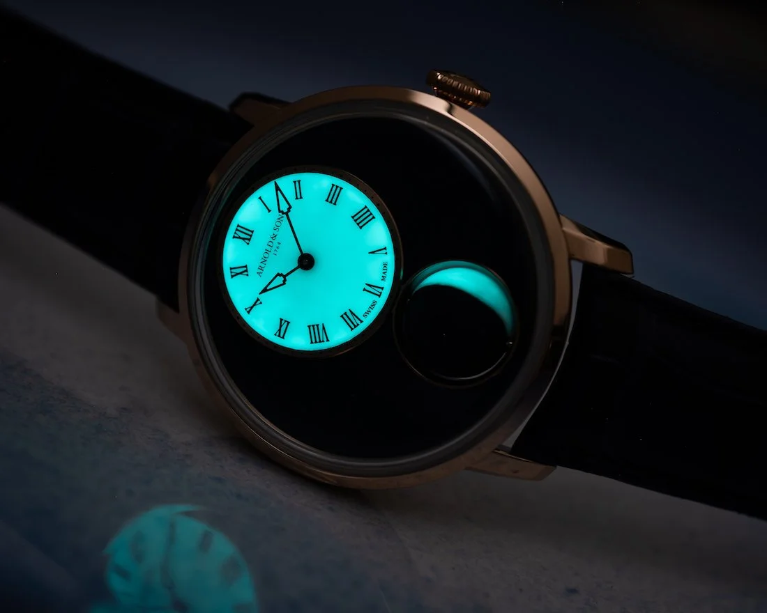 Introducing: Arnold & Son Luna Magna Red Gold Meteorite — WATCH ...