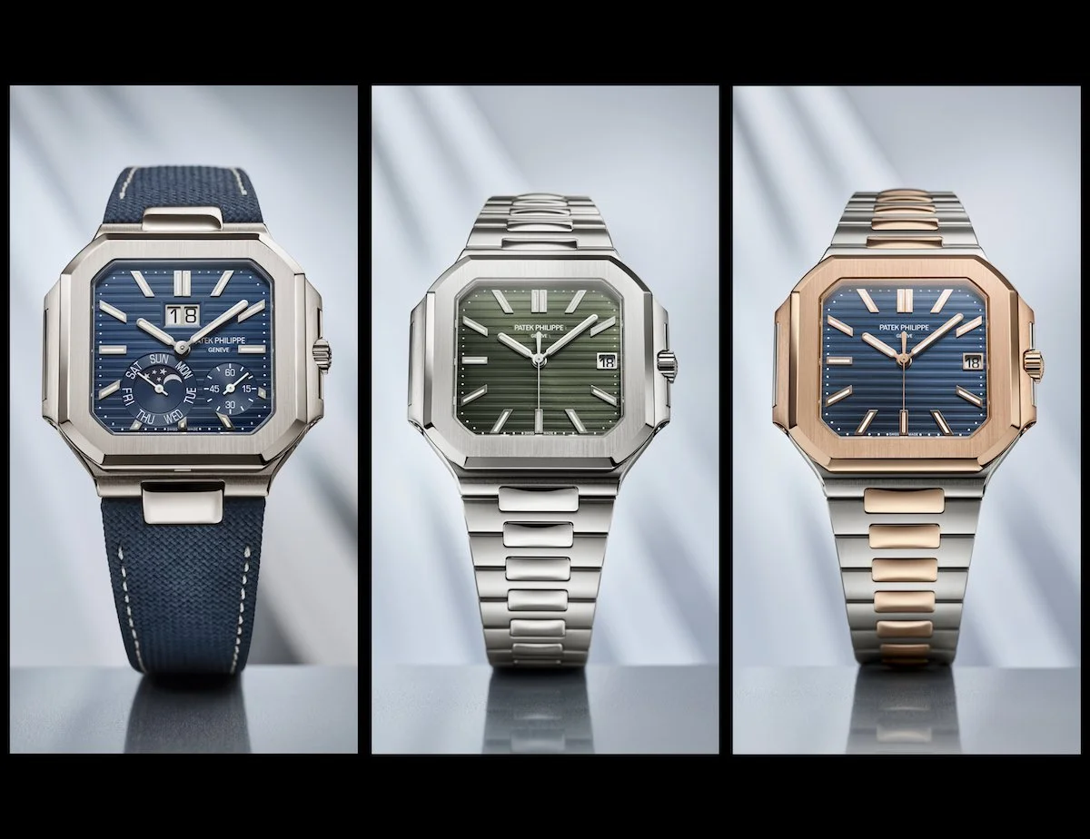 Introducing: Patek Philippe Cubitus Collection. Three Square-Shaped ...