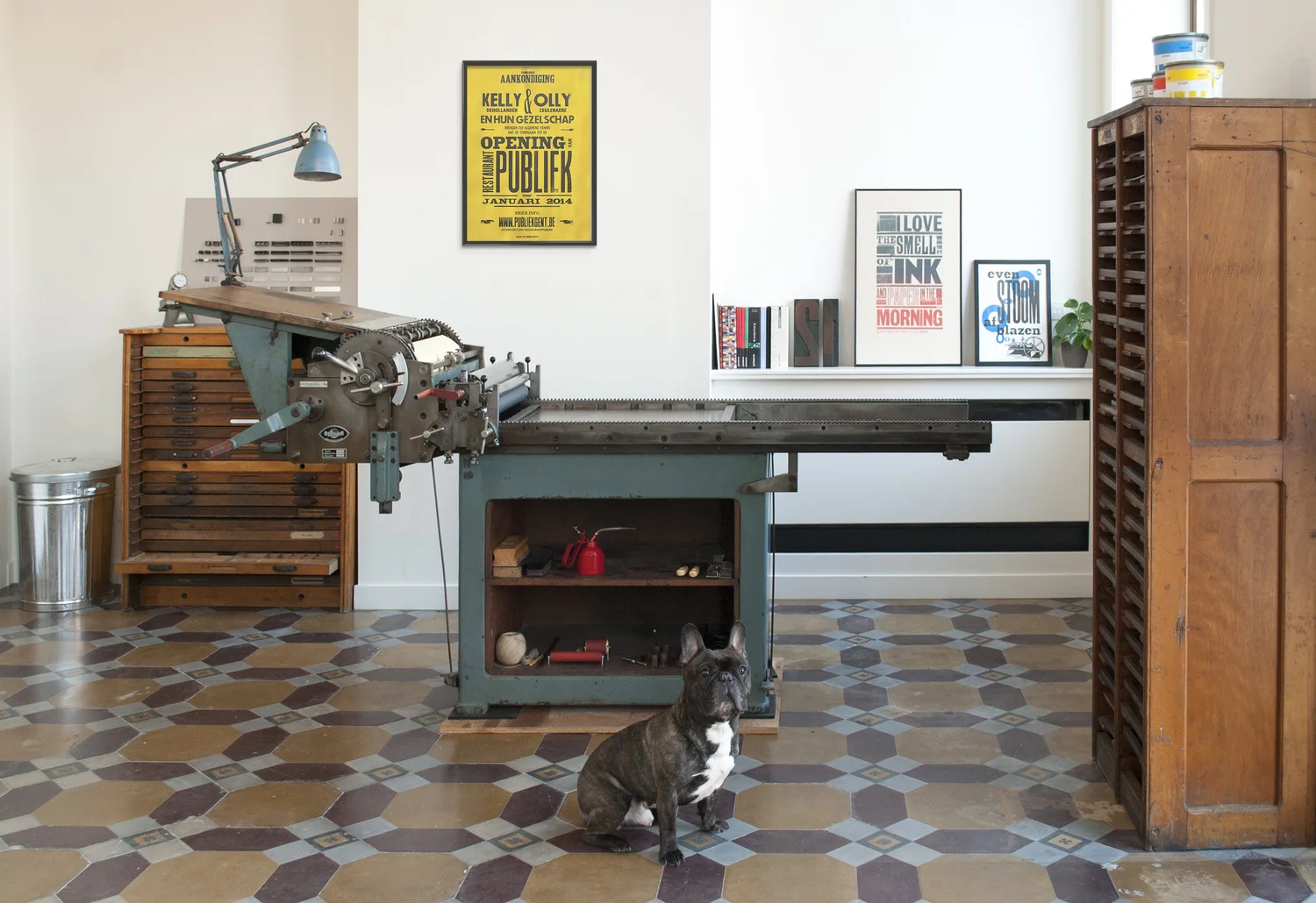 Meet us at the Letterpress Corner! — Type & Press