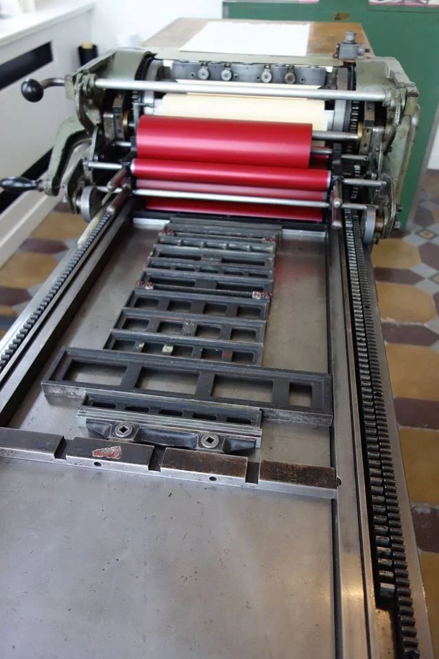 Meet us at the Letterpress Corner! — Type & Press