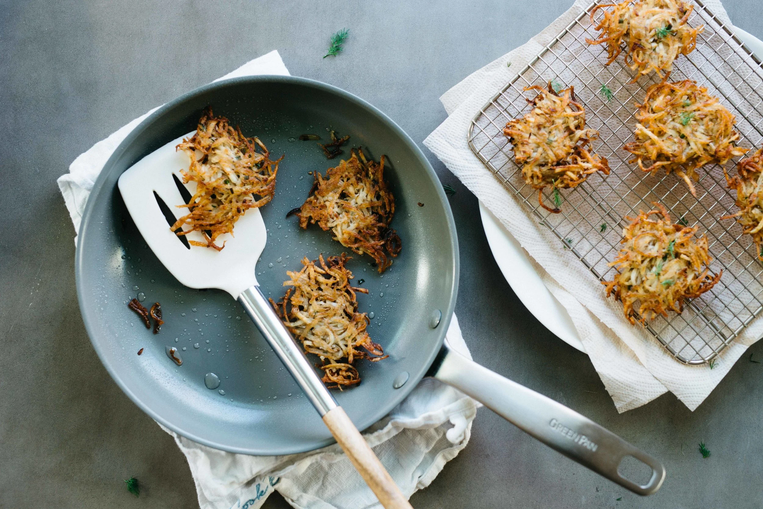 A Latke Party! — dolly and oatmeal