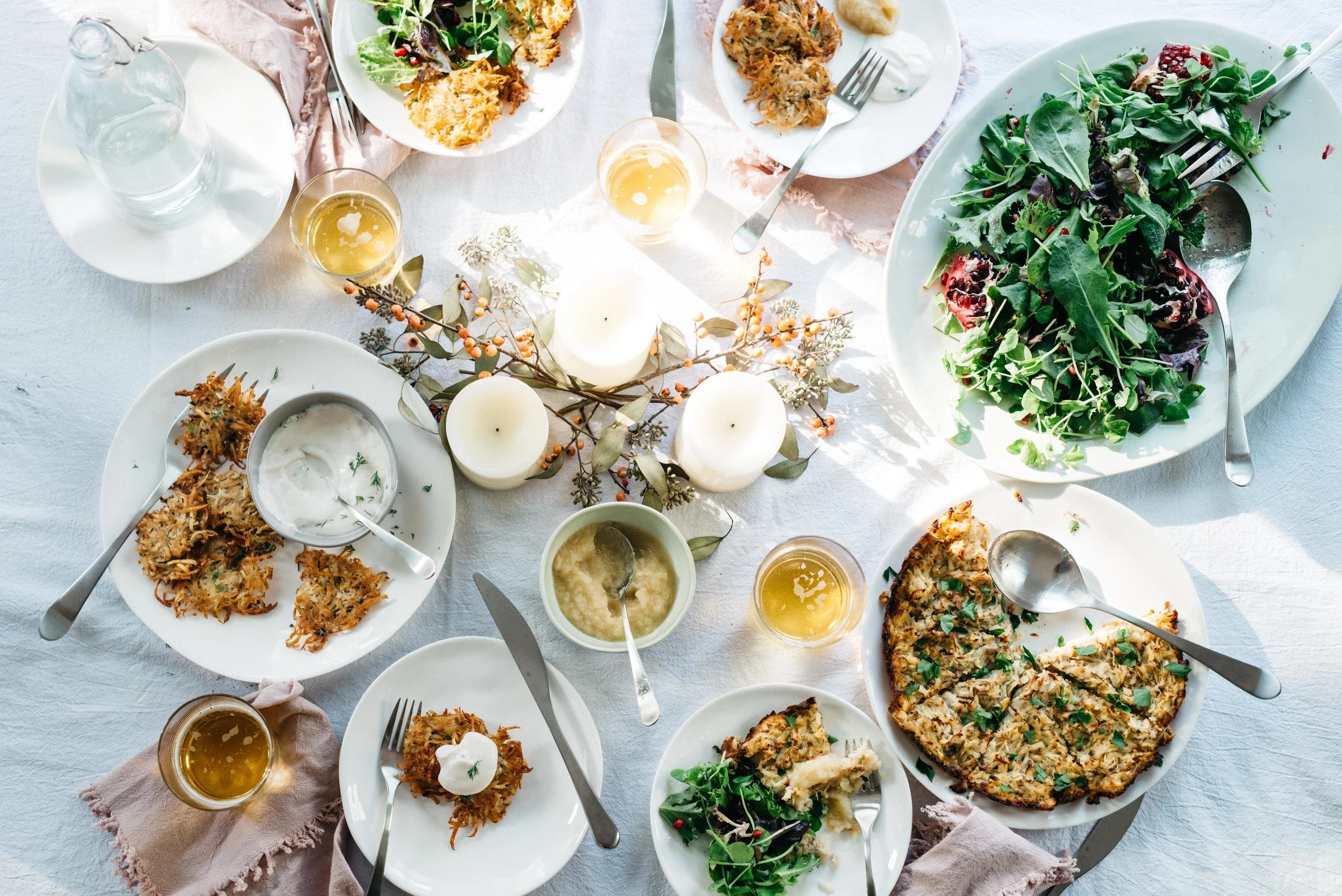 A Latke Party! — dolly and oatmeal