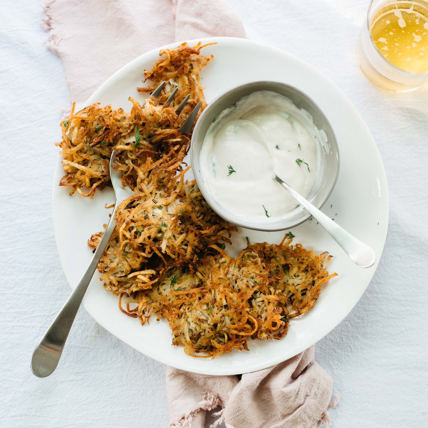 GARLIC & HERB MAZTO BALL SOUP — dolly and oatmeal