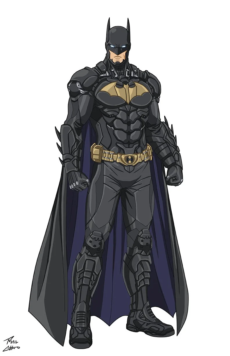 Batman Custom Suit (edited) commission — Phil Cho
