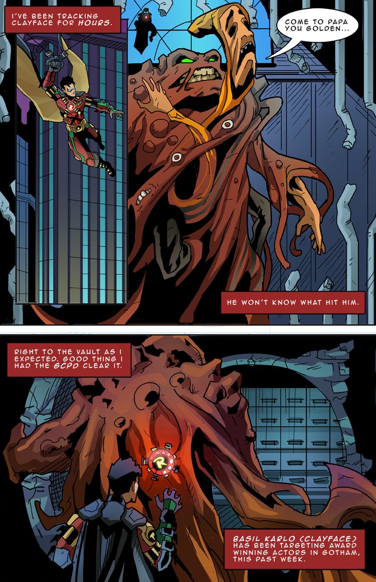 ROBIN FAN WEB-COMIC — Phil Cho