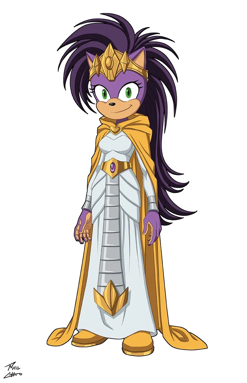 Queen Aleena the Hedgehog commission — Phil Cho