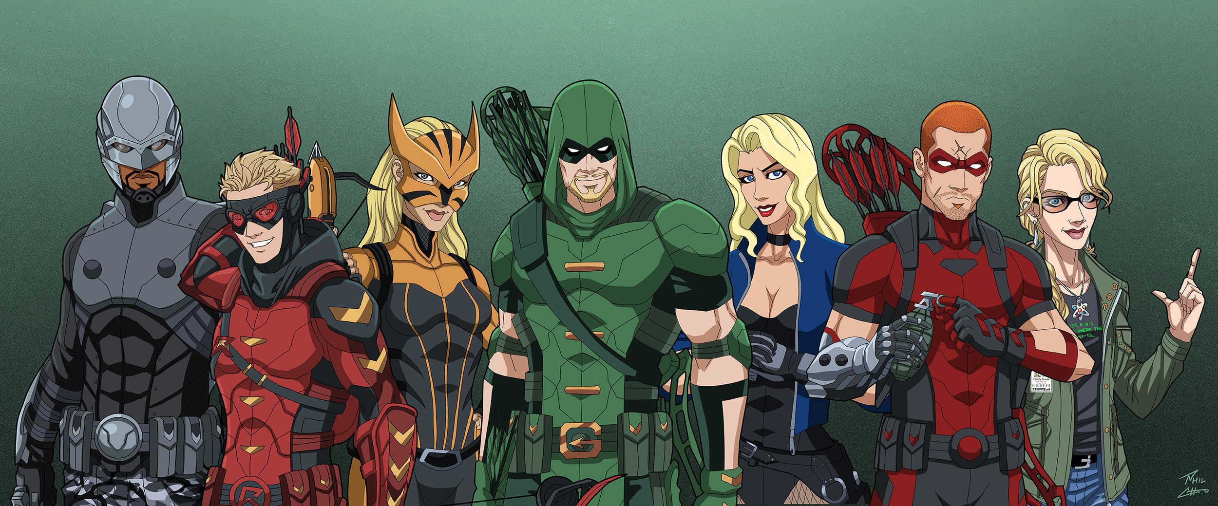 Team Arrow Earth 27 — Phil Cho
