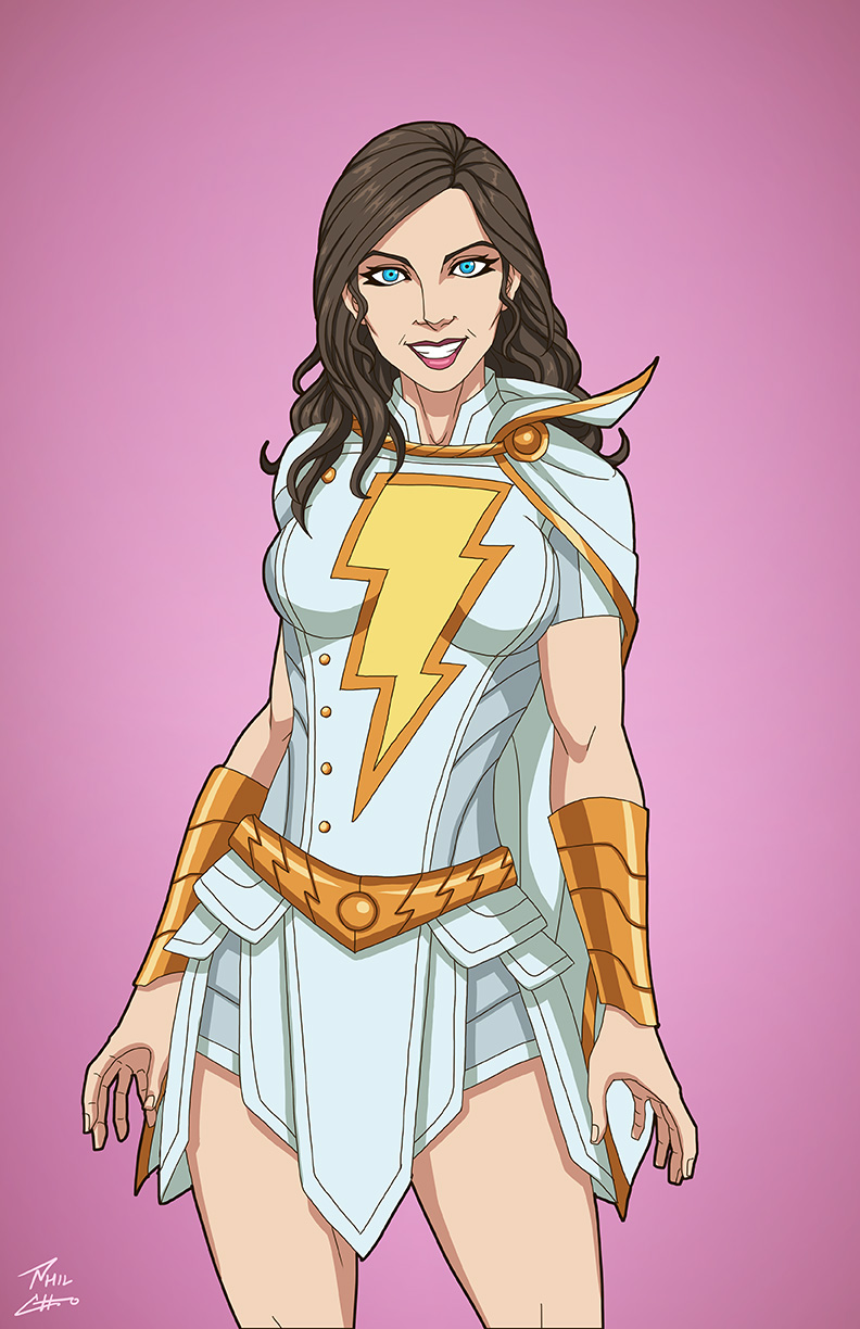 Lady Marvel Earth 27 Enhanced Commission — Phil Cho