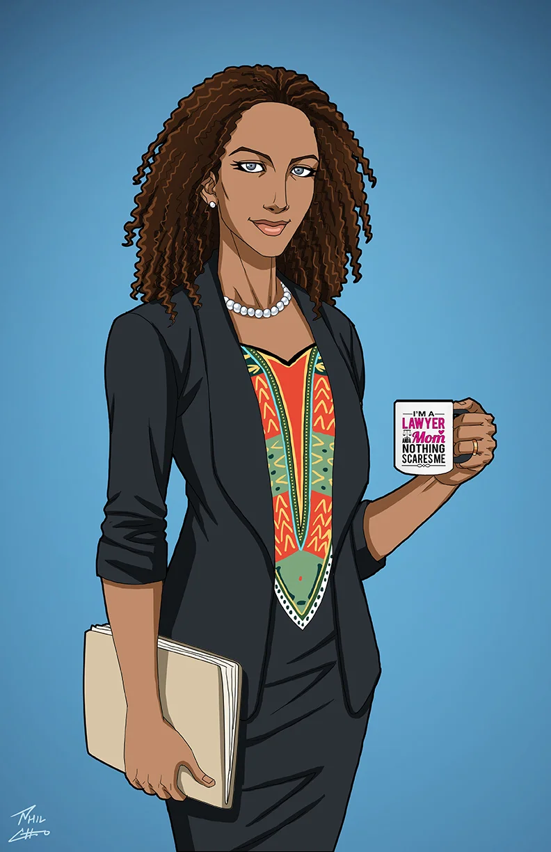 Roselynn Pierce (Earth-27) commission — Phil Cho