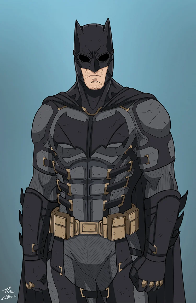 Modern Batman movie suits — Phil Cho