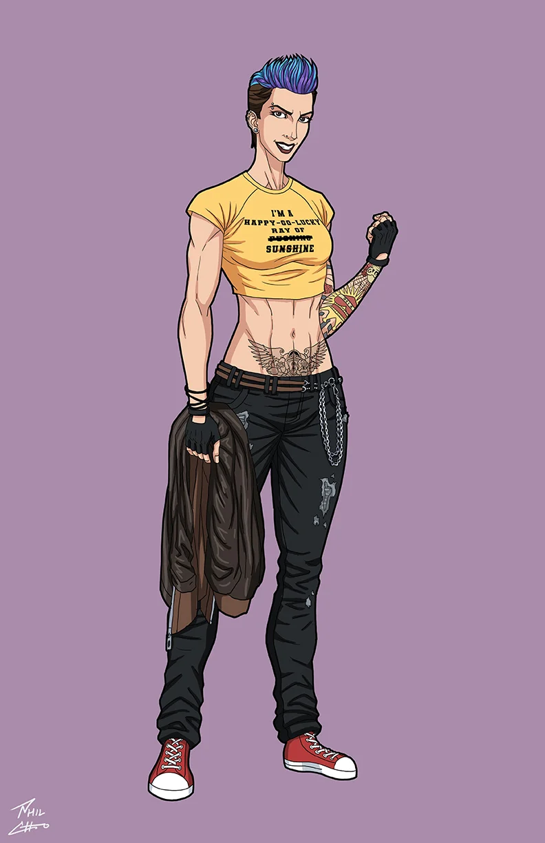 Sarah Parr OC commission — Phil Cho
