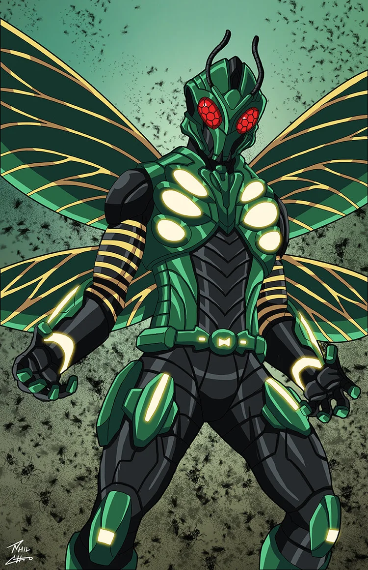 Black Kitsune, Doctor Swarm and The Golem Maker OC commissions — Phil Cho