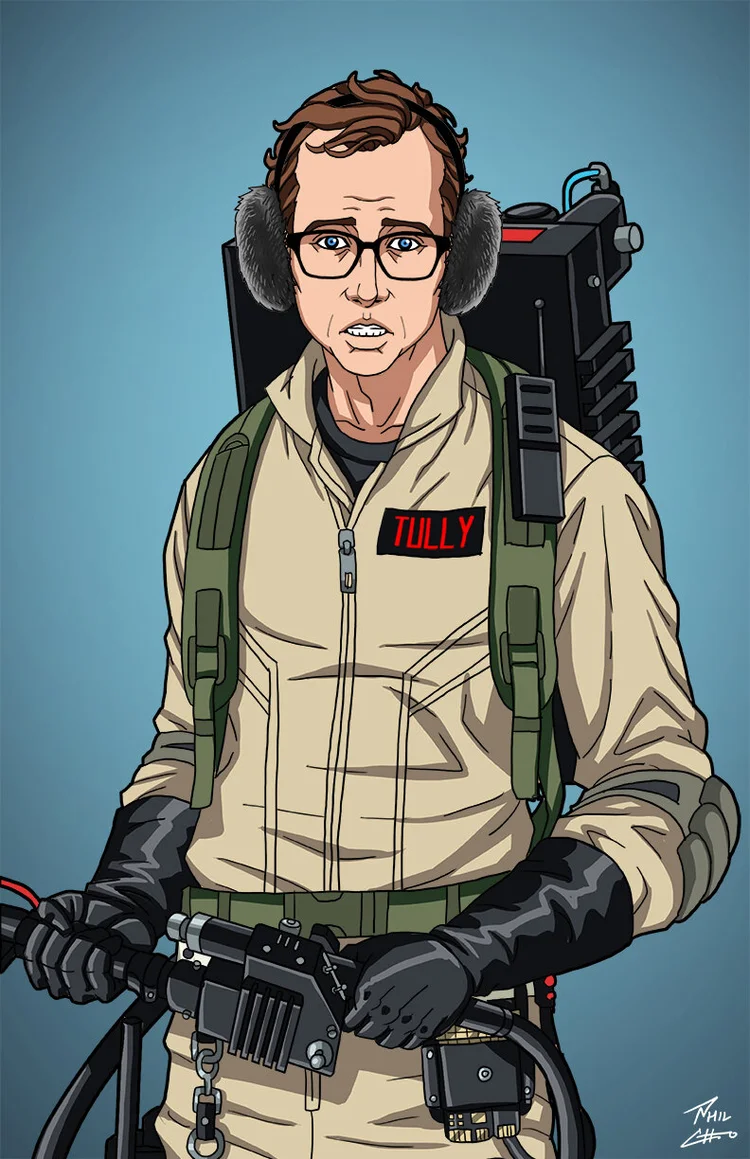 Louis Tully [Ghostbuster] (Earth-27) commission — Phil Cho