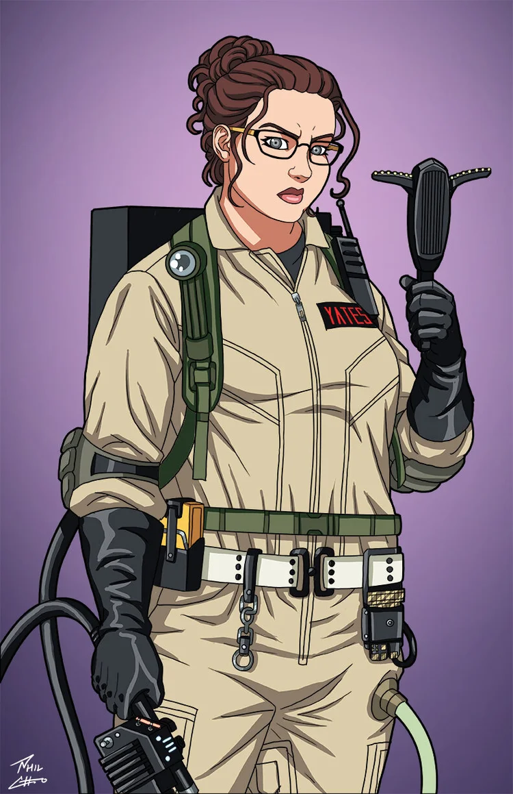 Abby Yates [Ghostbuster] (Earth-27) commission — Phil Cho