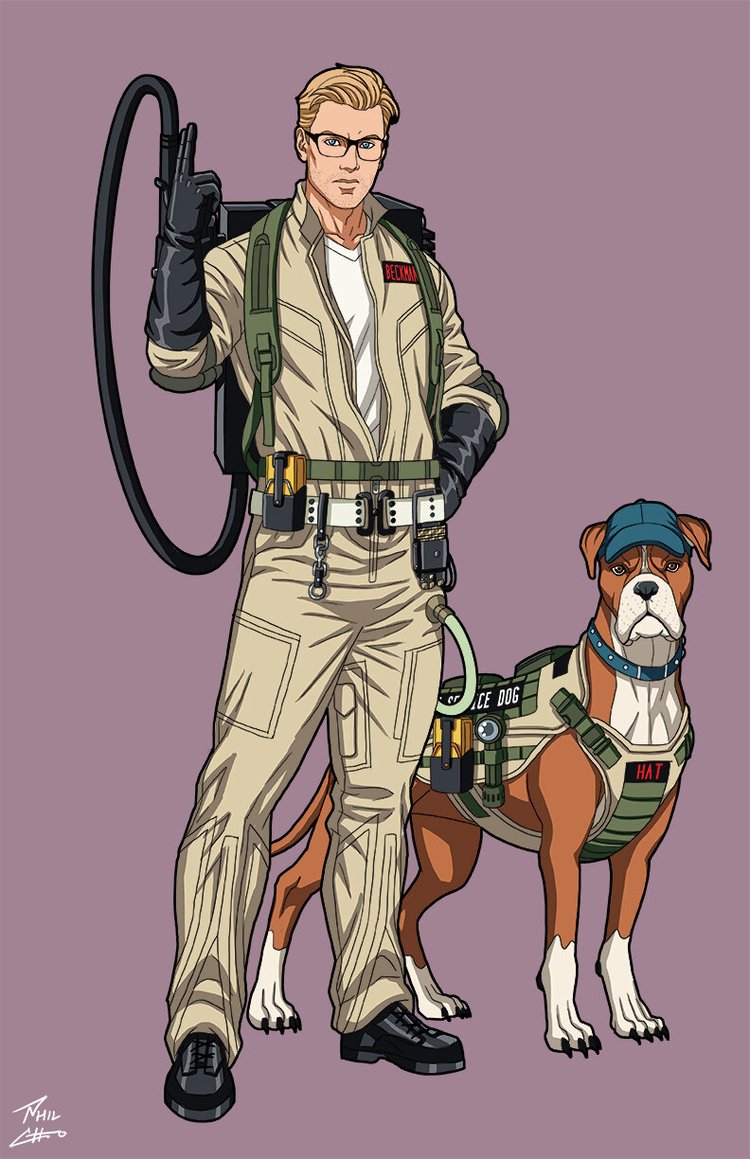 Kevin Beckman [Ghostbuster] (Earth-27) commission — Phil Cho