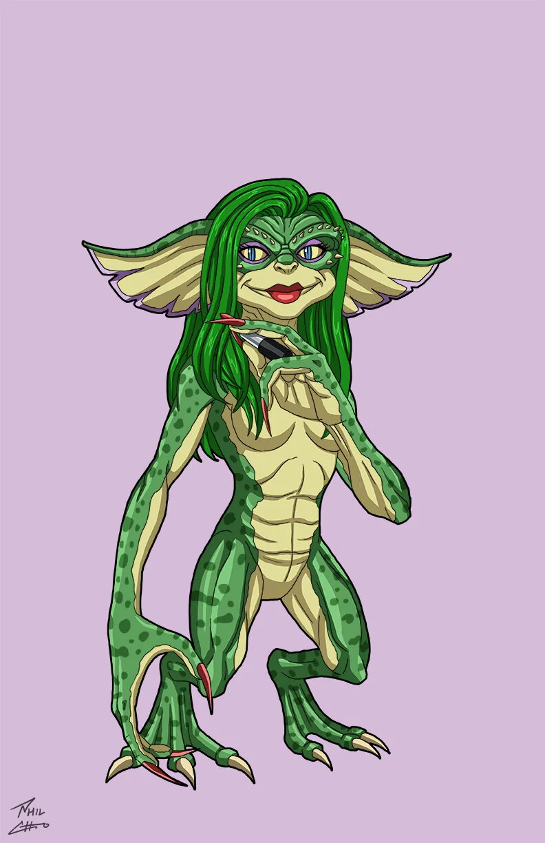 Greta (Gremlin) [Earth-27] commission — Phil Cho