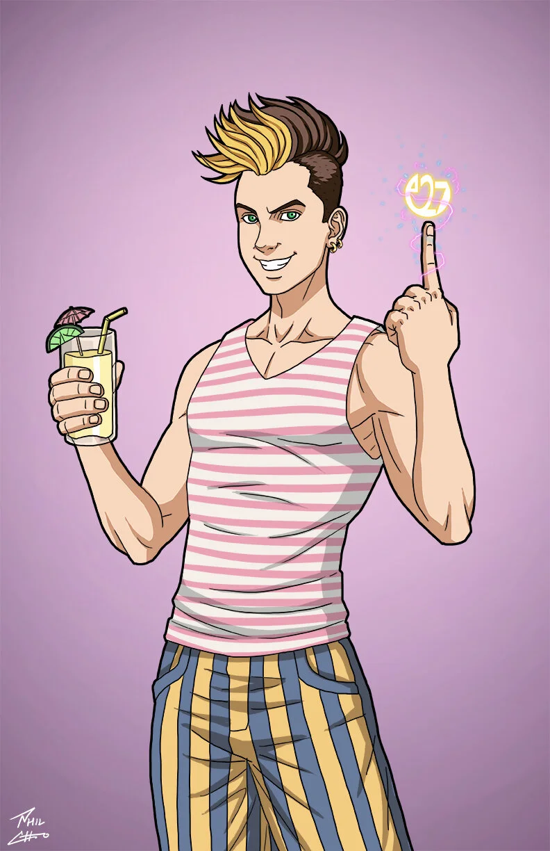 Axel Walker (Earth-27) commission — Phil Cho