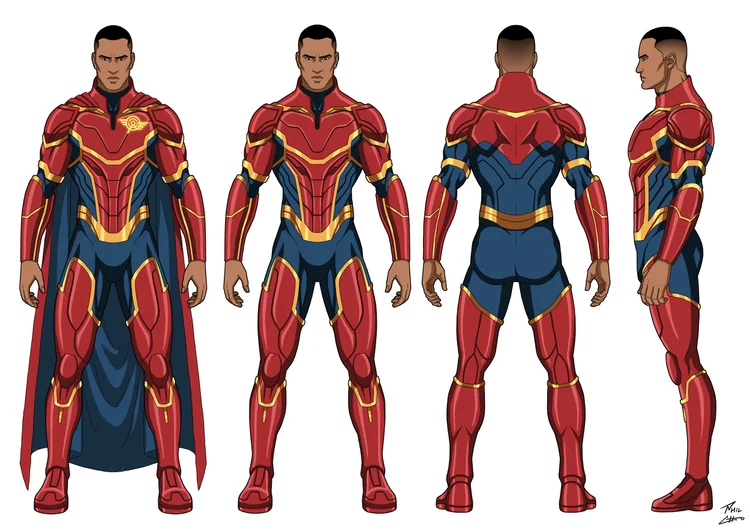 Alphatron character sheet commission — Phil Cho