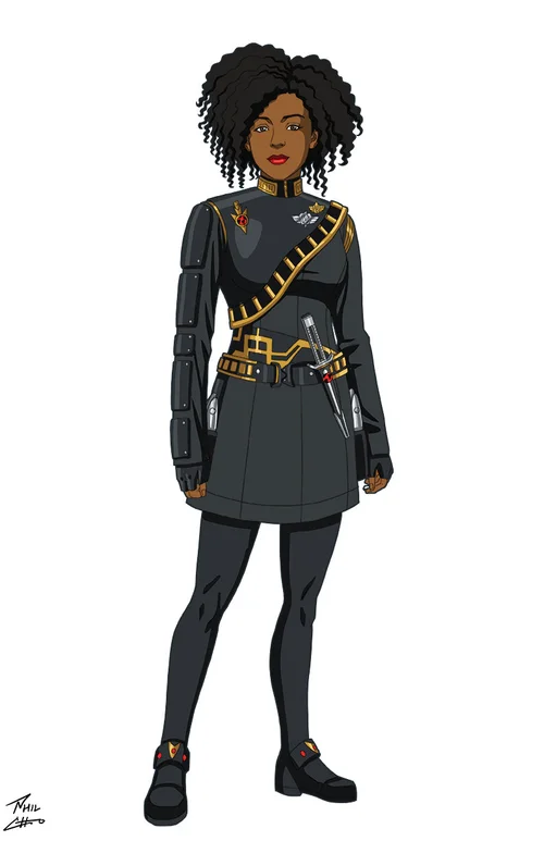 Commander Laura Black commission — Phil Cho