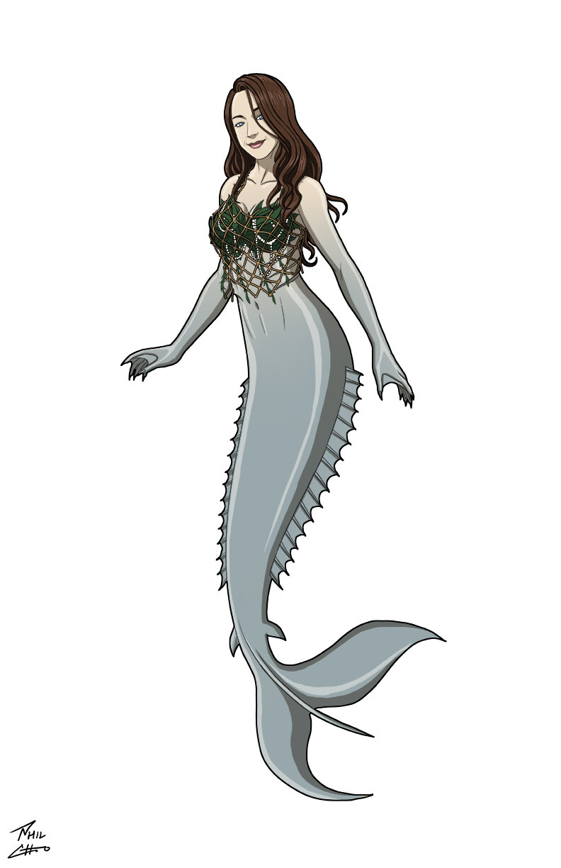 Siren OC commission — Phil Cho