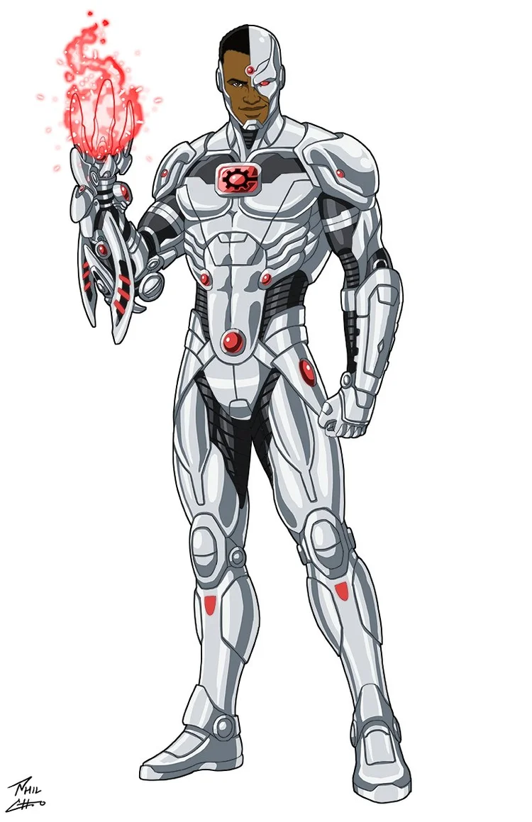 Cyborg commission — Phil Cho